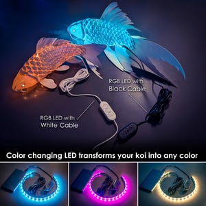 5-PACK DIY Paper Koi Lantern - Light up Your Home With 3D Puzzle Fish ...