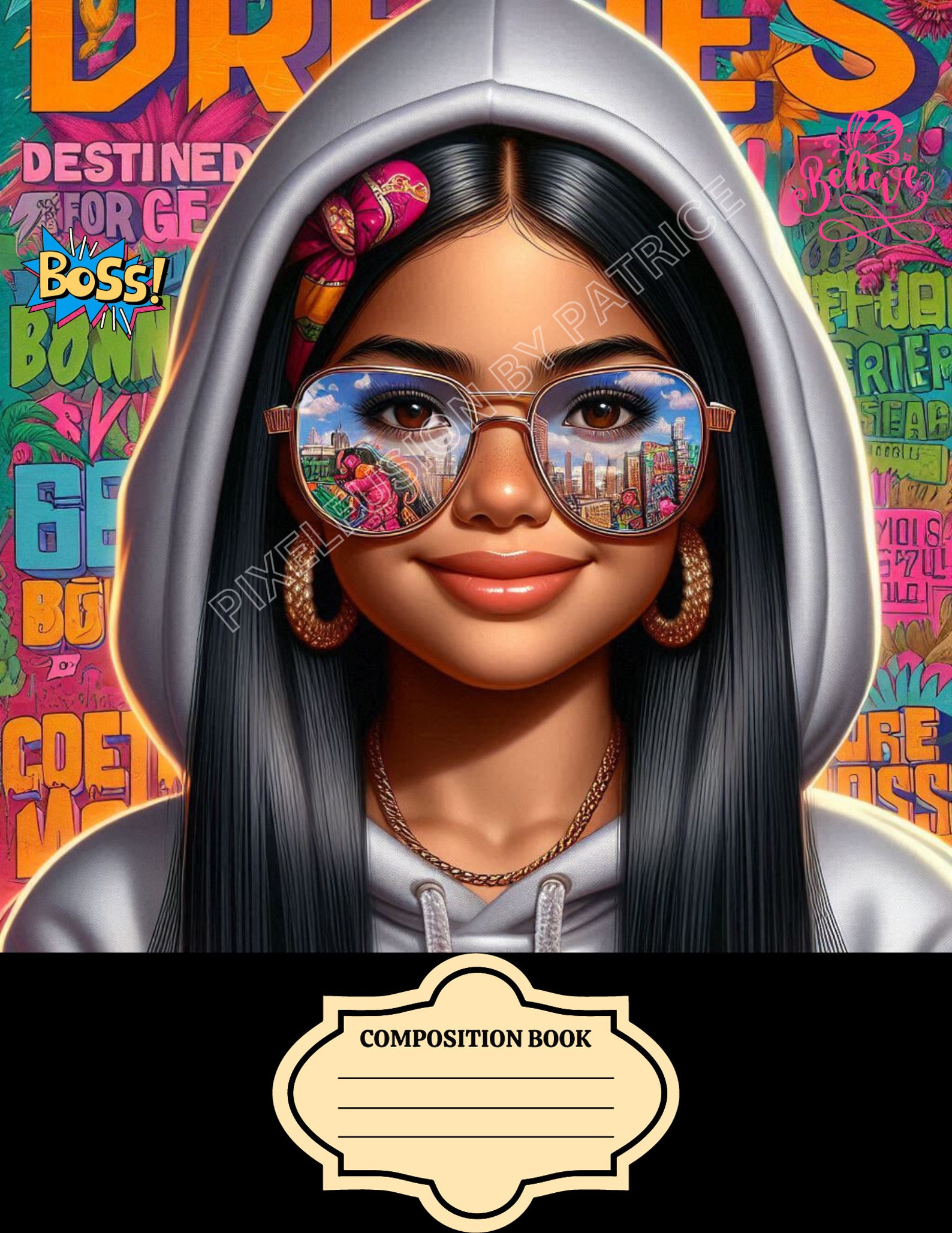 Affirmations Composition Notebook Cover Pack of 5 Series 6 - Etsy