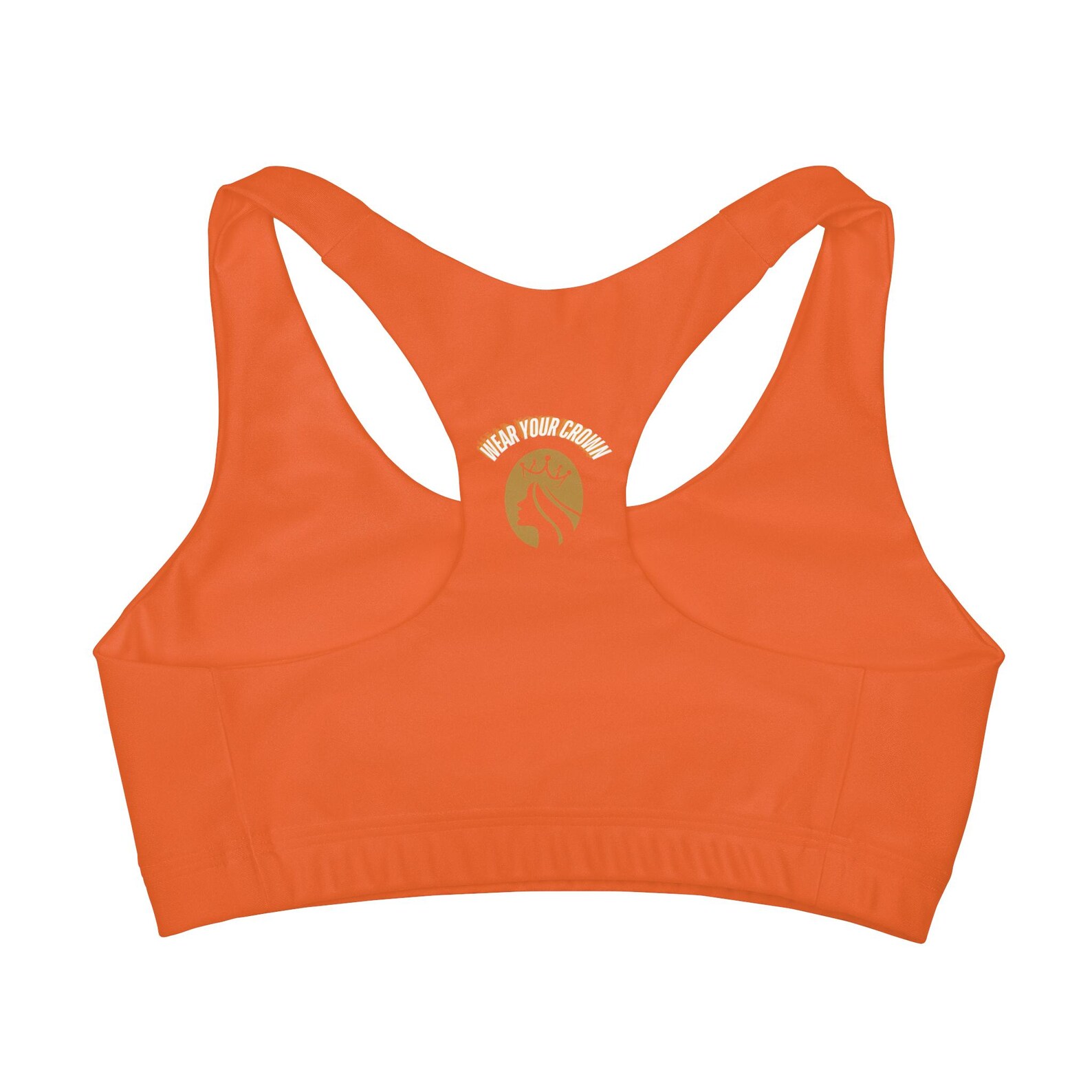 Queen-wear Your Crown Girls' Double Lined Seamless Sports Bra AOP 15 - Etsy