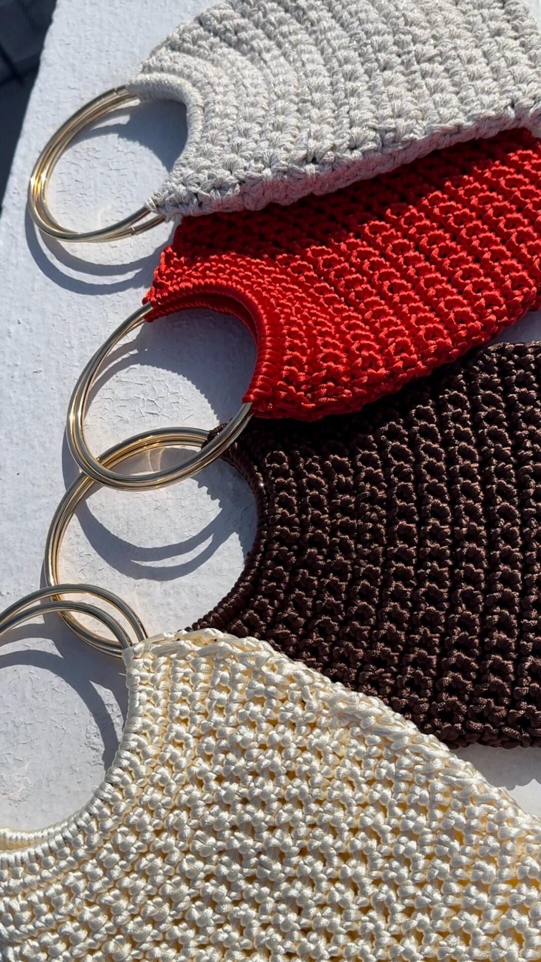 Tata - Handmade Crochet Evening Purse | Elegant & Versatile Handbag ...