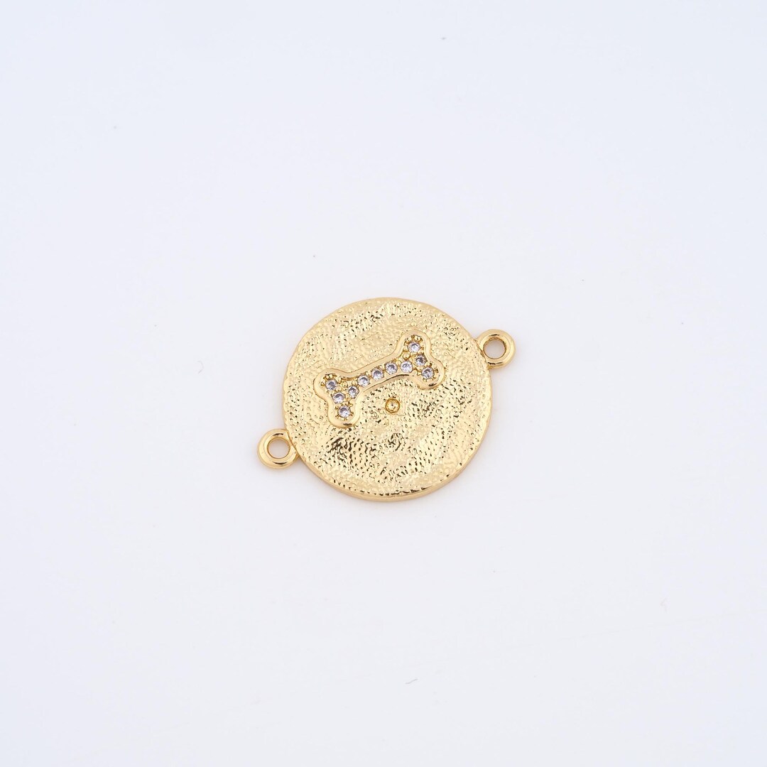 Gold Dog Bone Connectors,18k Gold Filled Dog Bone Connectors,diy ...