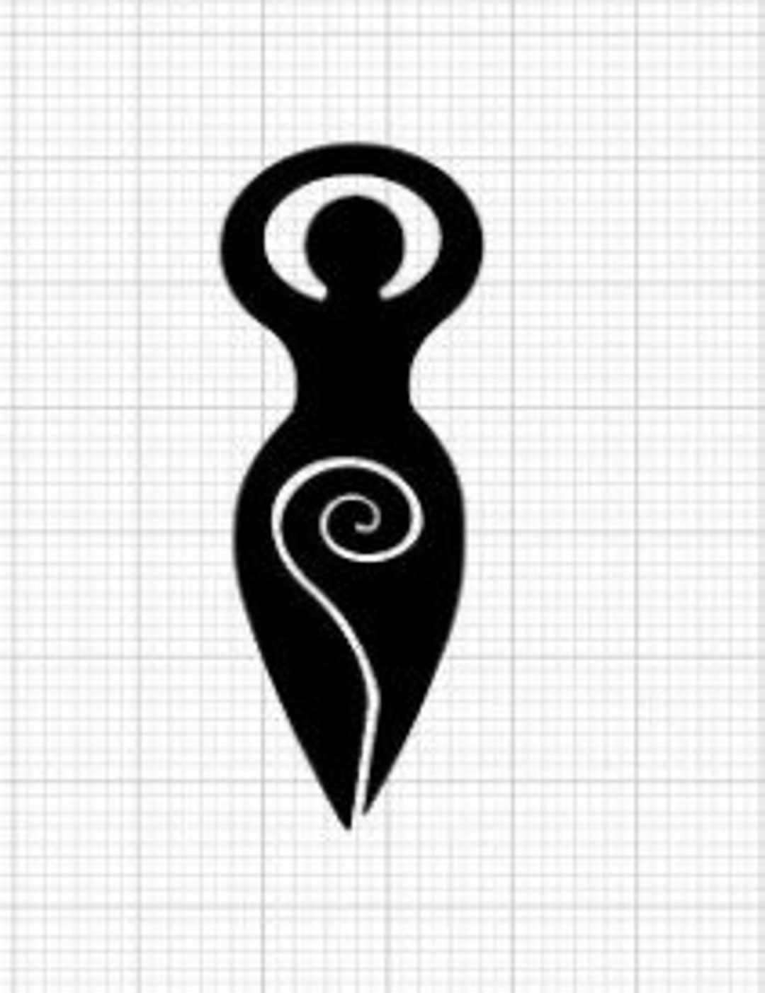 Goddess Pose, SVG Cut File Design for Cricut, PNG Transfer, Cursive ...