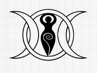 Triple Goddess, Moons, Goddess, Jpg, Svg, Pdf, Eps, Cricut - Etsy