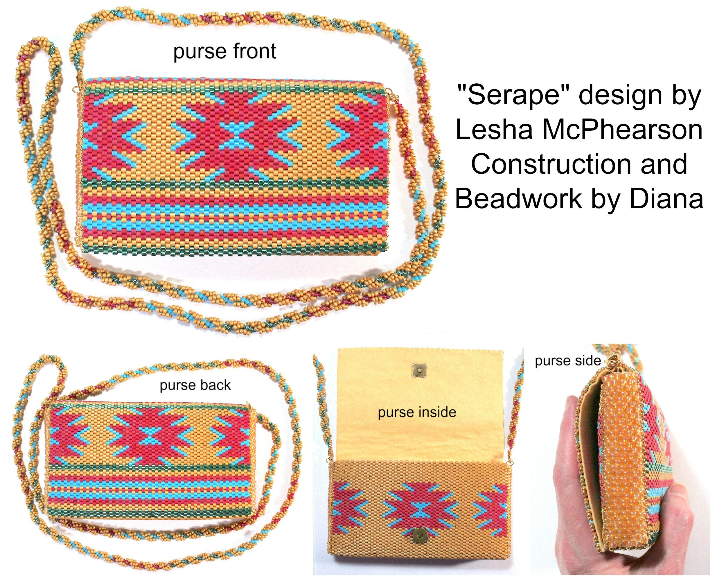 2 Colorways for the Price of 1 - Serape Cuff Bracelets - Loom or 1 Drop ...