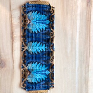 3 Bead Patterns for the Price of 1 - Egyptian Feathers Cuff Bracelets ...