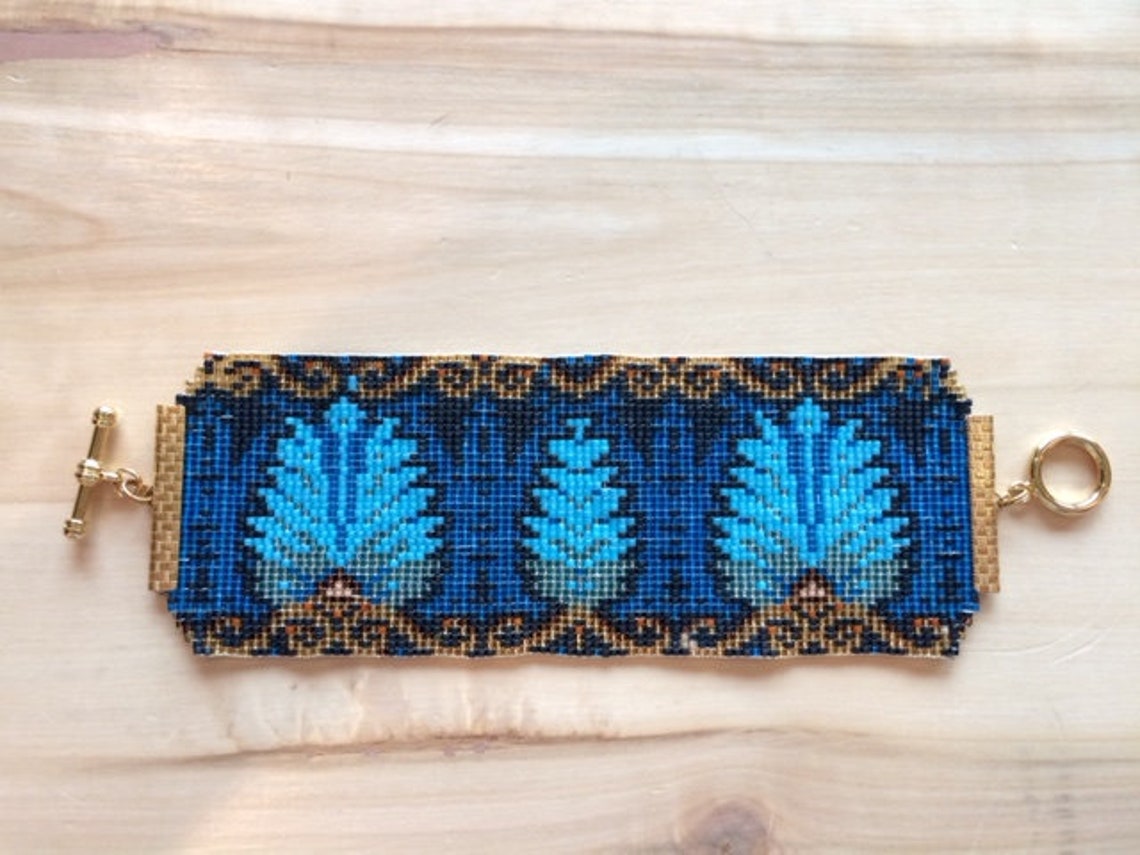 3 Bead Patterns for the Price of 1 Egyptian Feathers Cuff Bracelets 2 ...