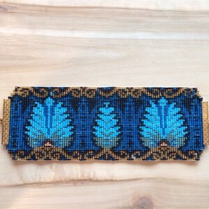 3 Bead Patterns for the Price of 1 - Egyptian Feathers Cuff Bracelets ...