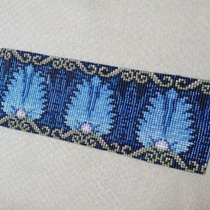 3 Bead Patterns for the Price of 1 - Egyptian Feathers Cuff Bracelets ...