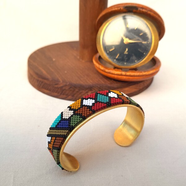 Aztec Turtle Miyuki Beads Pattern, Beading Brick Stitch Pattern ...