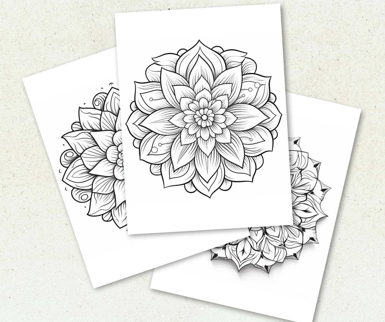MANDALAS - Mandala Edition Adult Colouring - Instant Download ...