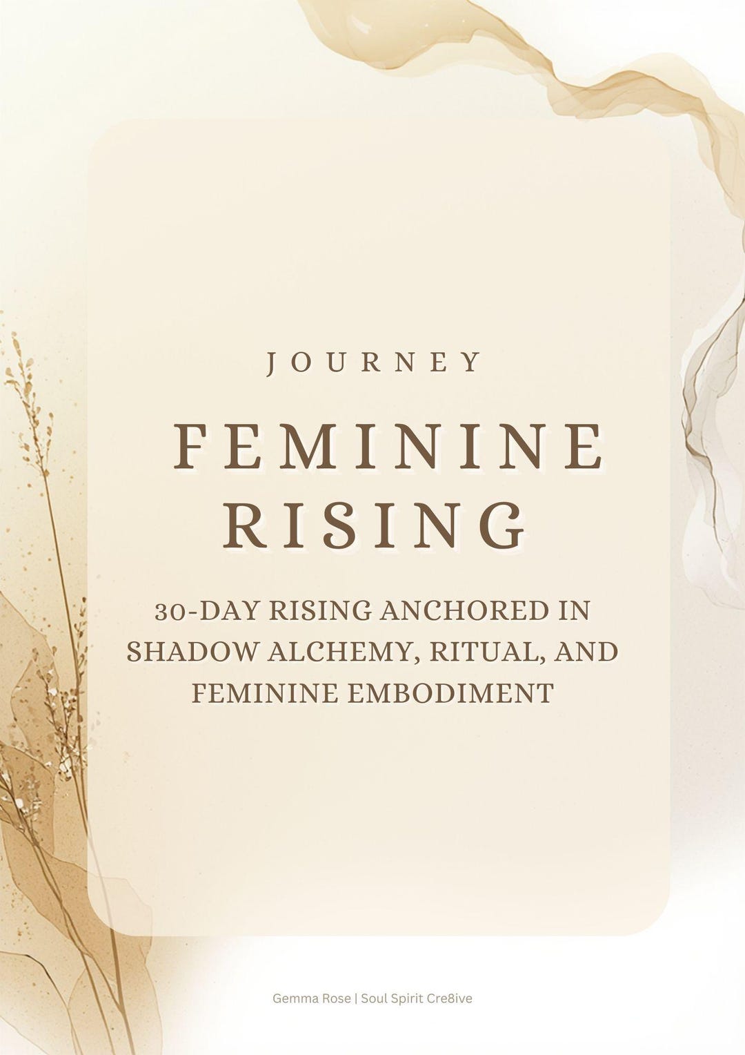 Feminine Rising | 30-day Self Love & Shadow Work Journey | Ritual ...