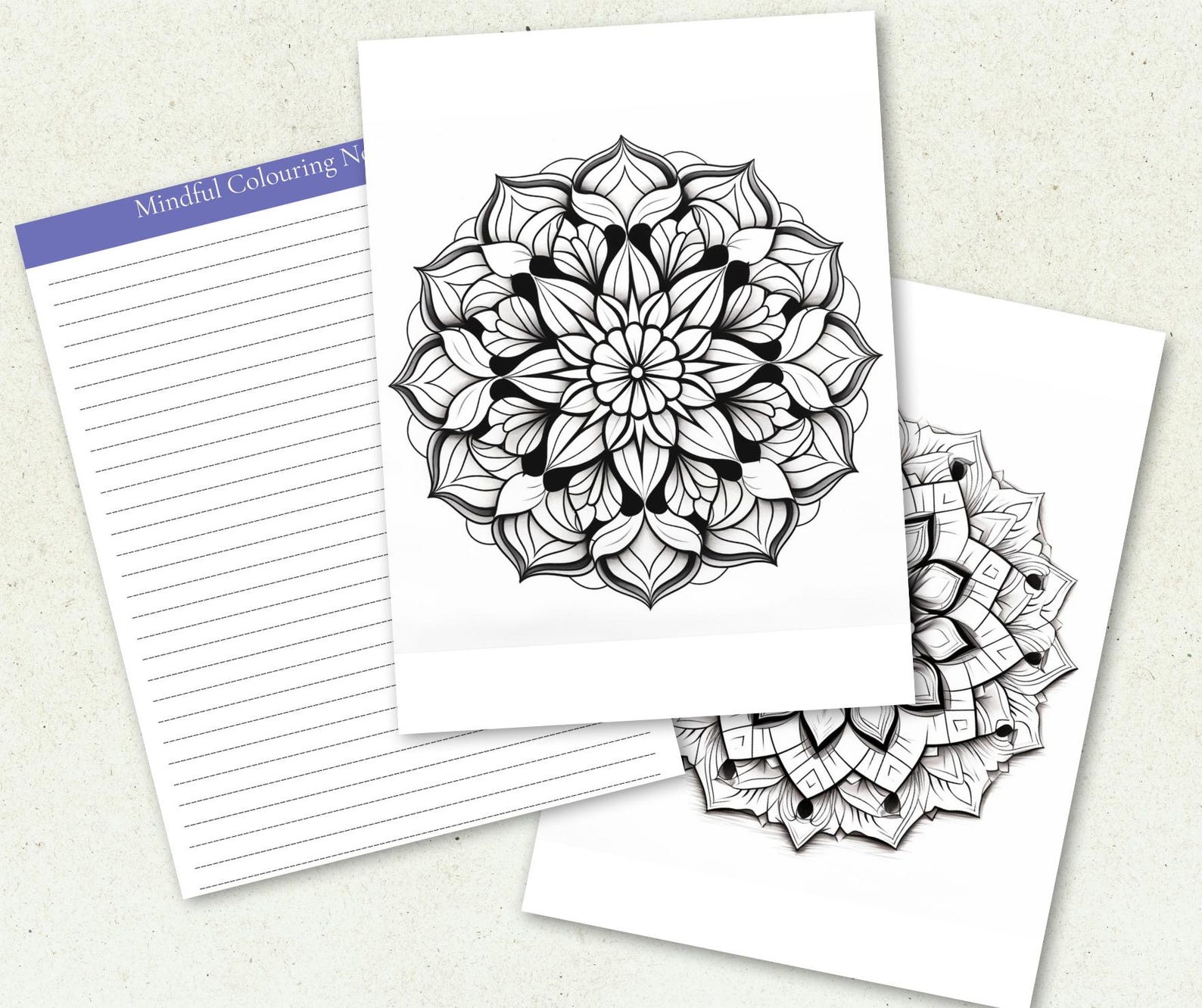 MANDALAS - Mandala Edition Adult Colouring - Instant Download ...
