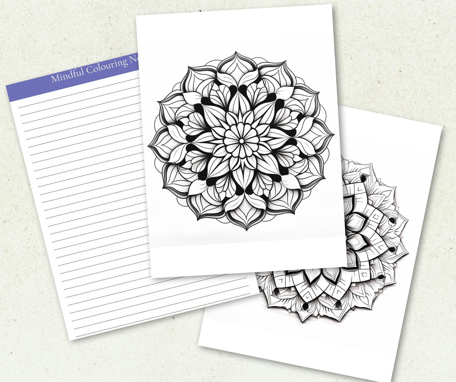 MANDALAS - Mandala Edition Adult Colouring - Instant Download ...