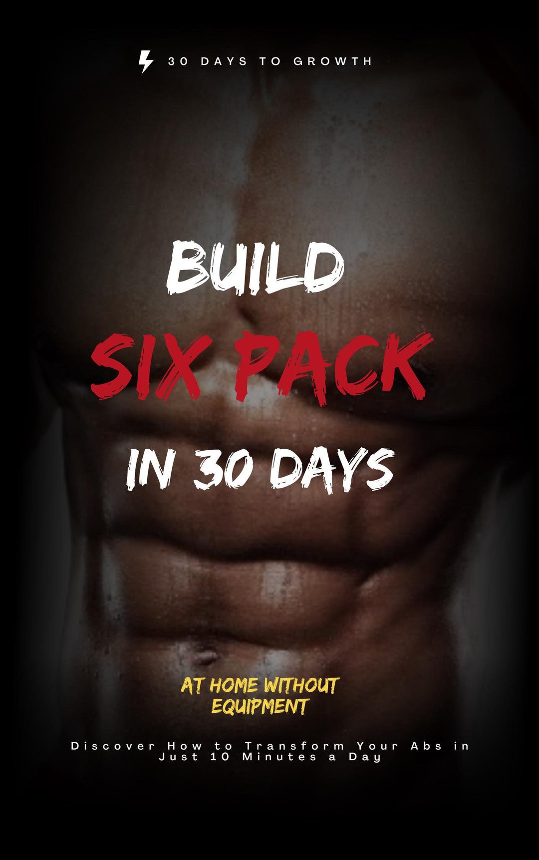 Abs Training Package, 30-day Printable Interactive PDF / Easy-to-follow ...