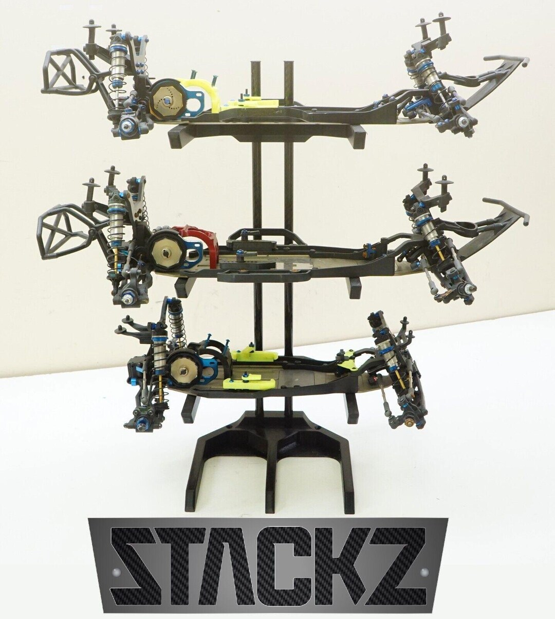 STACKZ 1/10 Scale RC Car Shelf Pit Display Stand Rack for SC6, B6, T6 ...