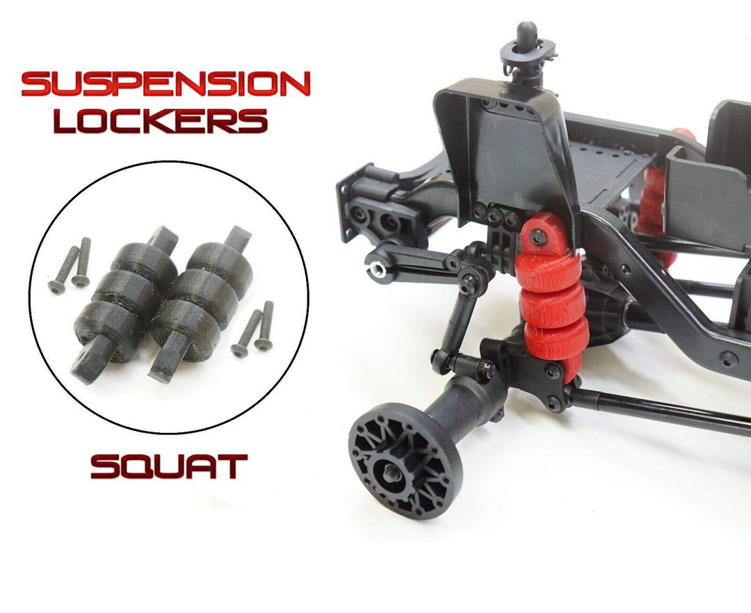 CEN F250 / F450 Upgrade Rear Suspension Locker Squatted Truck Bags ...