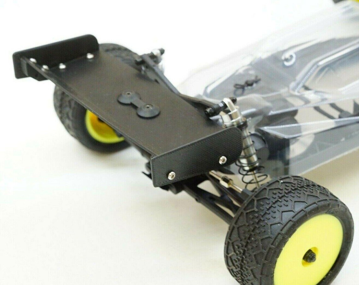 AJC Mods Upgrade 3D Printed Rear Wing Spoiler for Losi Mini-b 2.0 1/16 ...
