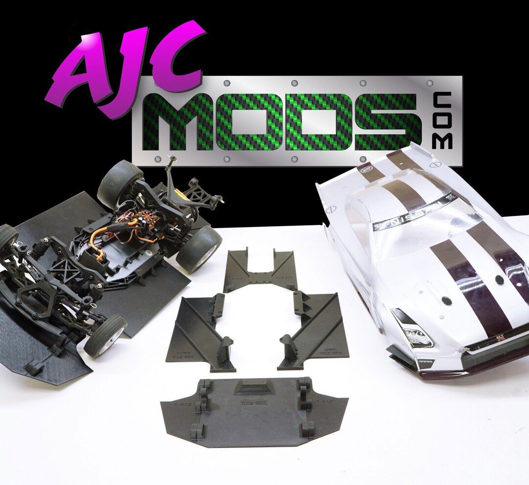 Aero Downforce Ground Effects Kit for Losi 22s Drag Car & Protofrom GTR ...