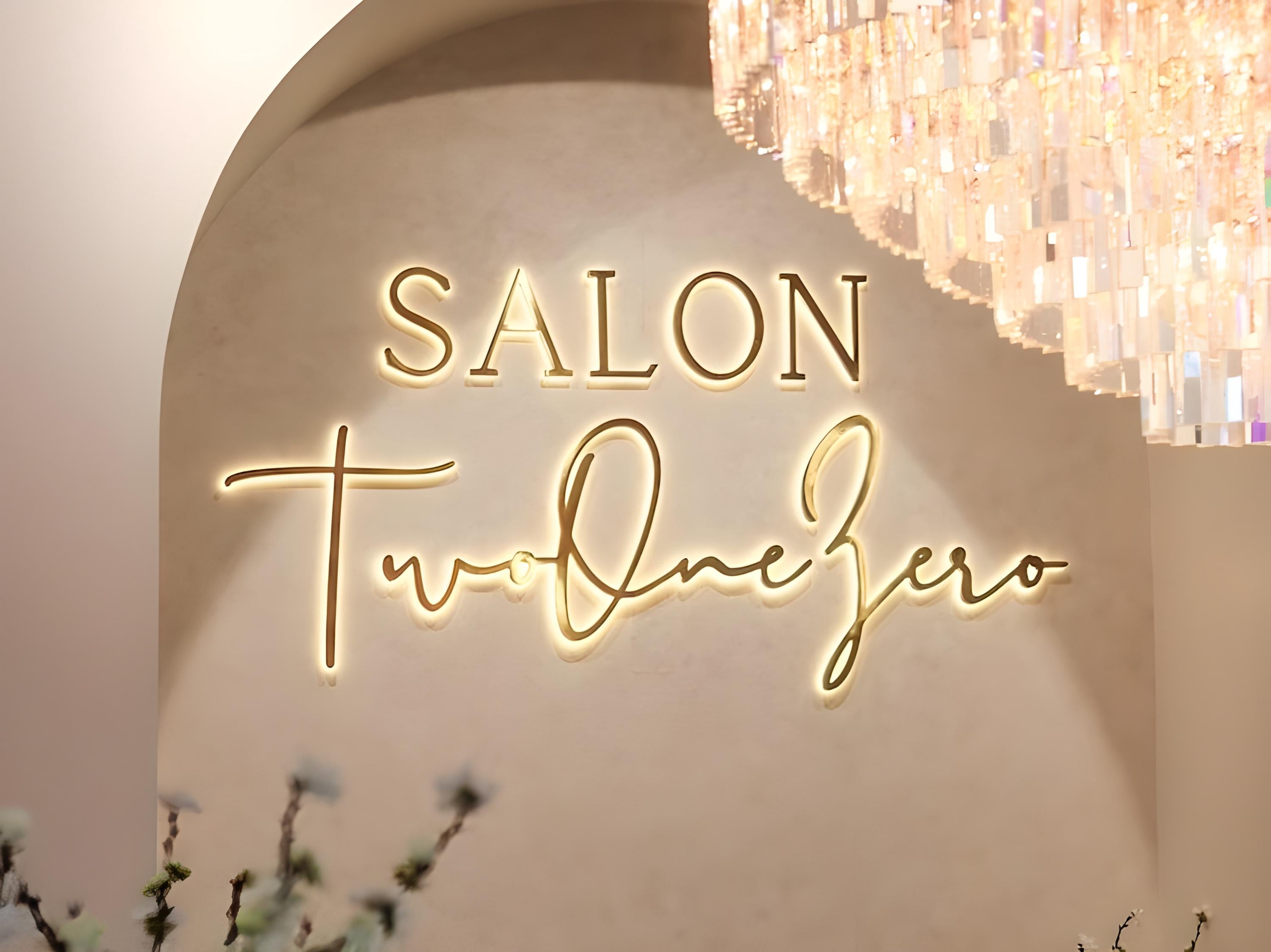 Metal Backlit Business Logo, Halo Illuminated Company Sign, Office Sign ...