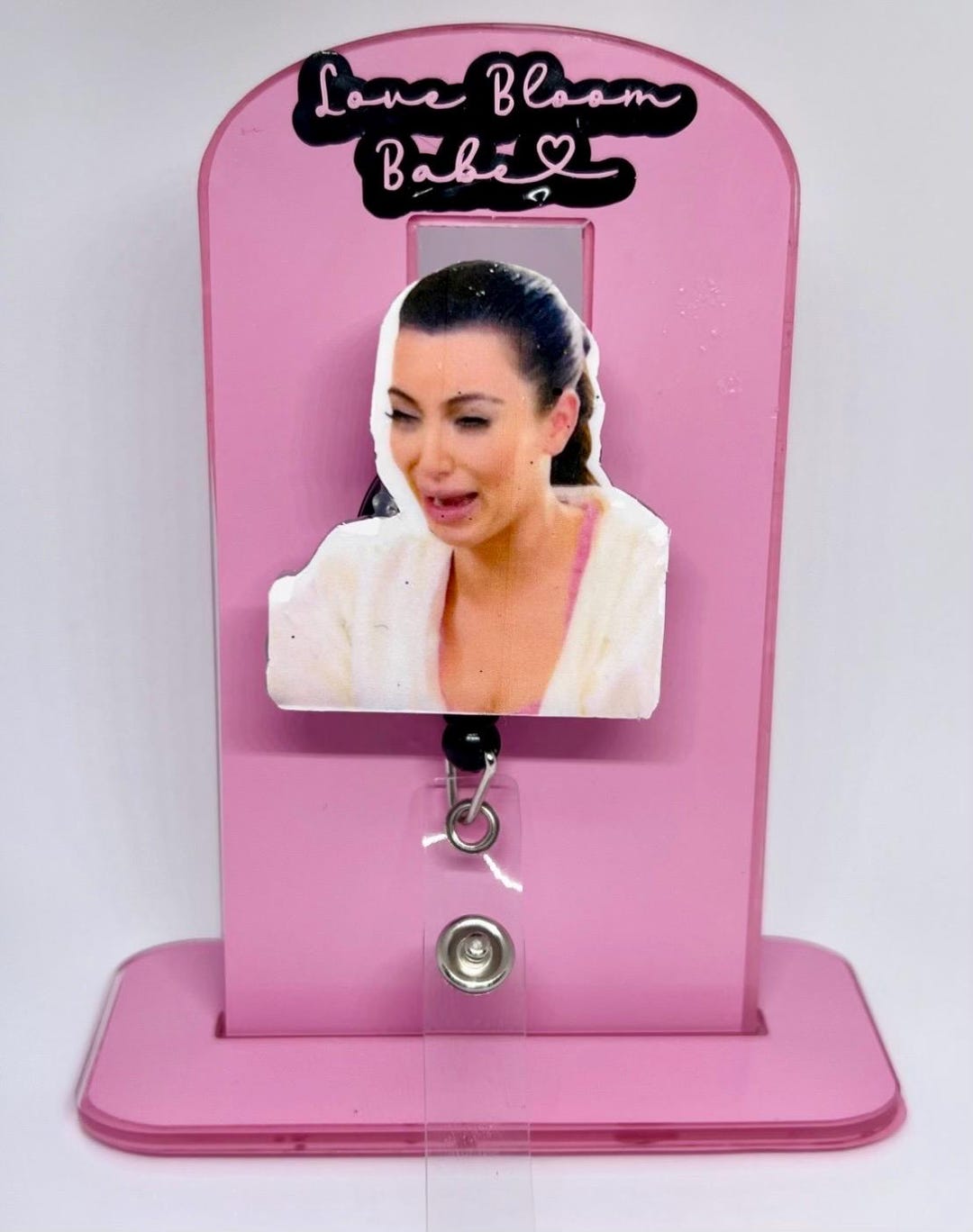 Kim Crying Badge - Etsy