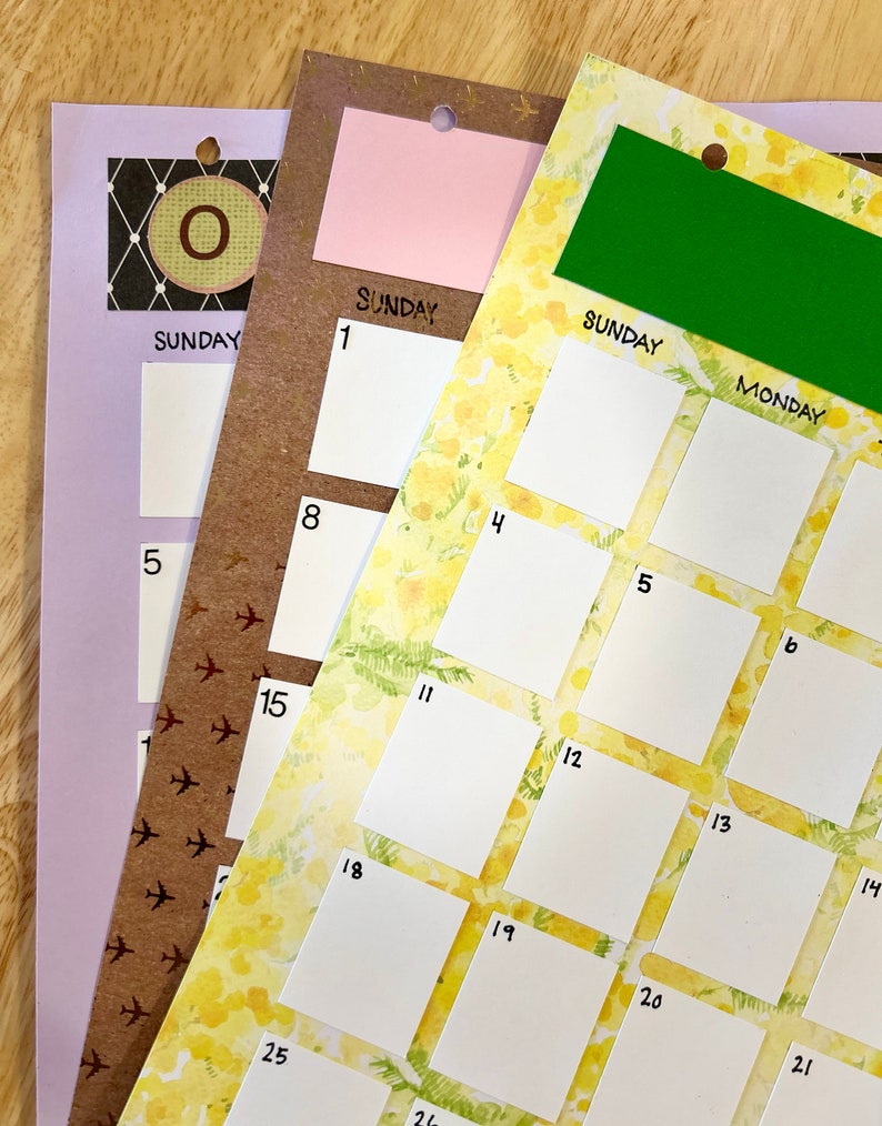 Custom Photo Calendar - Etsy