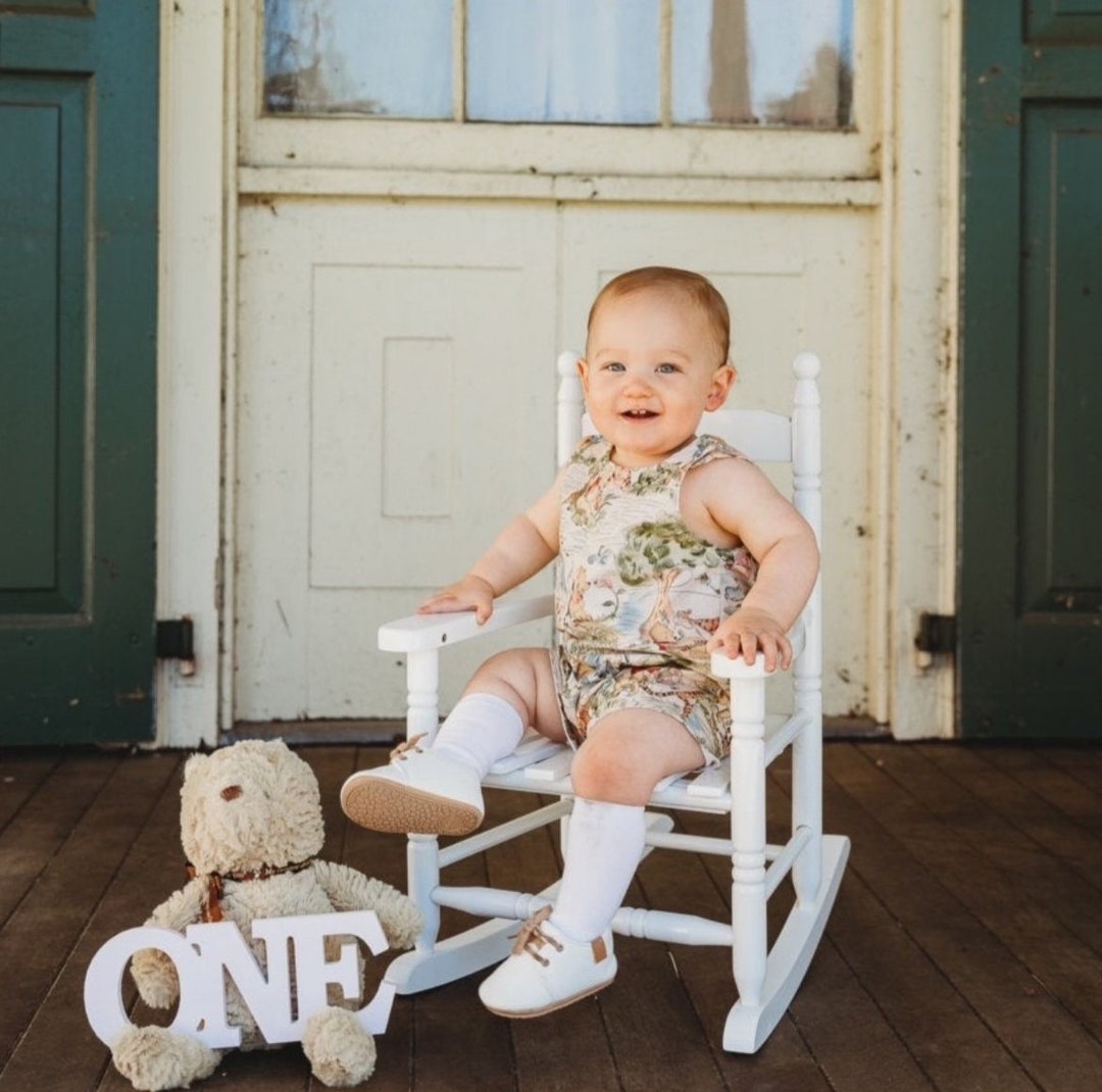 Winnie the Pooh Jon Jon Outfit: Vintage Birthday Theme - Etsy UK