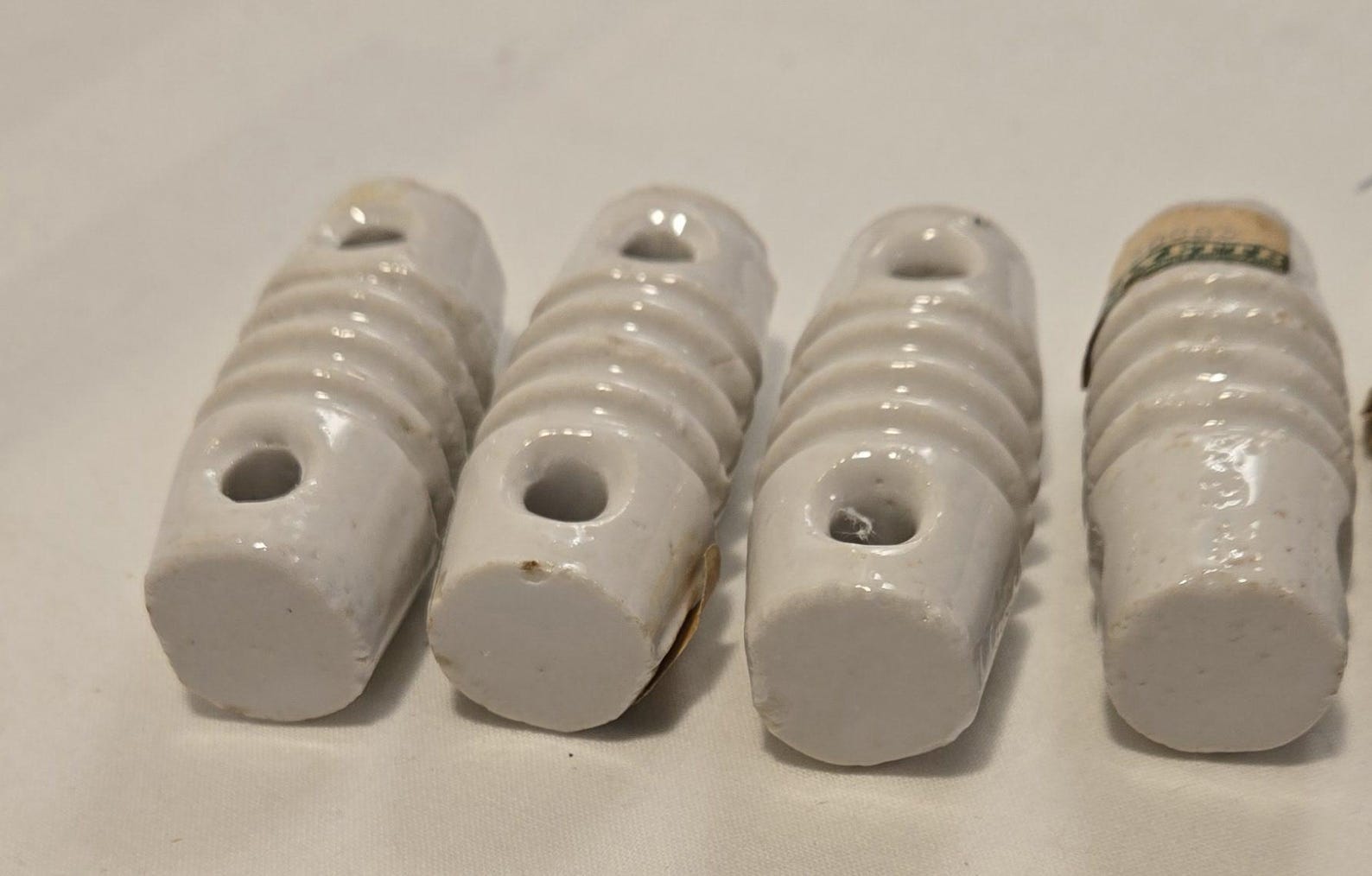 Vintage Lafayette Ceramic Radio Strain Insulators ~ Set of 8 ~ #32 ...