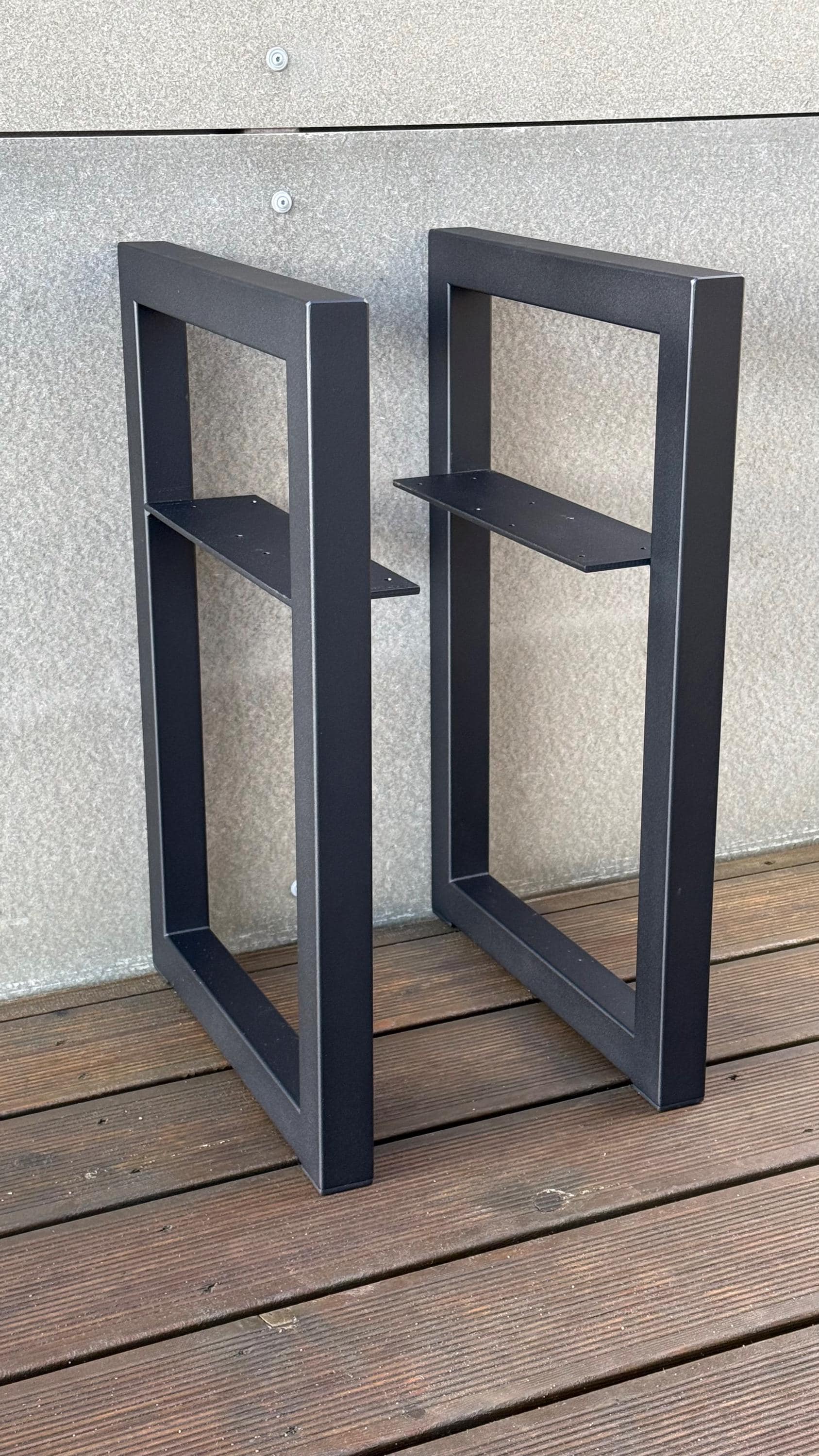 Modern Bench Legs- SQUARE | Space-saving Multi-tier Organizer | Bench ...