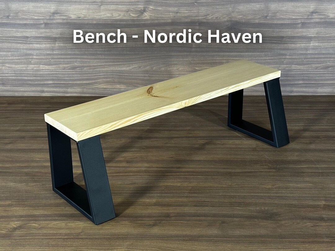 Premium Modern Bench - NORDIC HAVEN| Space-saving Multi-tier Organizer ...