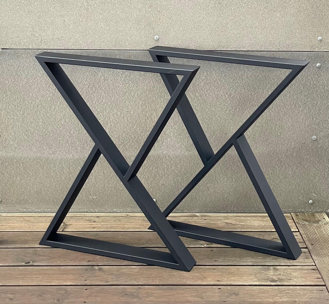 Dining Steel Desk Legs -SANDTIMER | Heavy Duty Table Base Metal | Steel ...