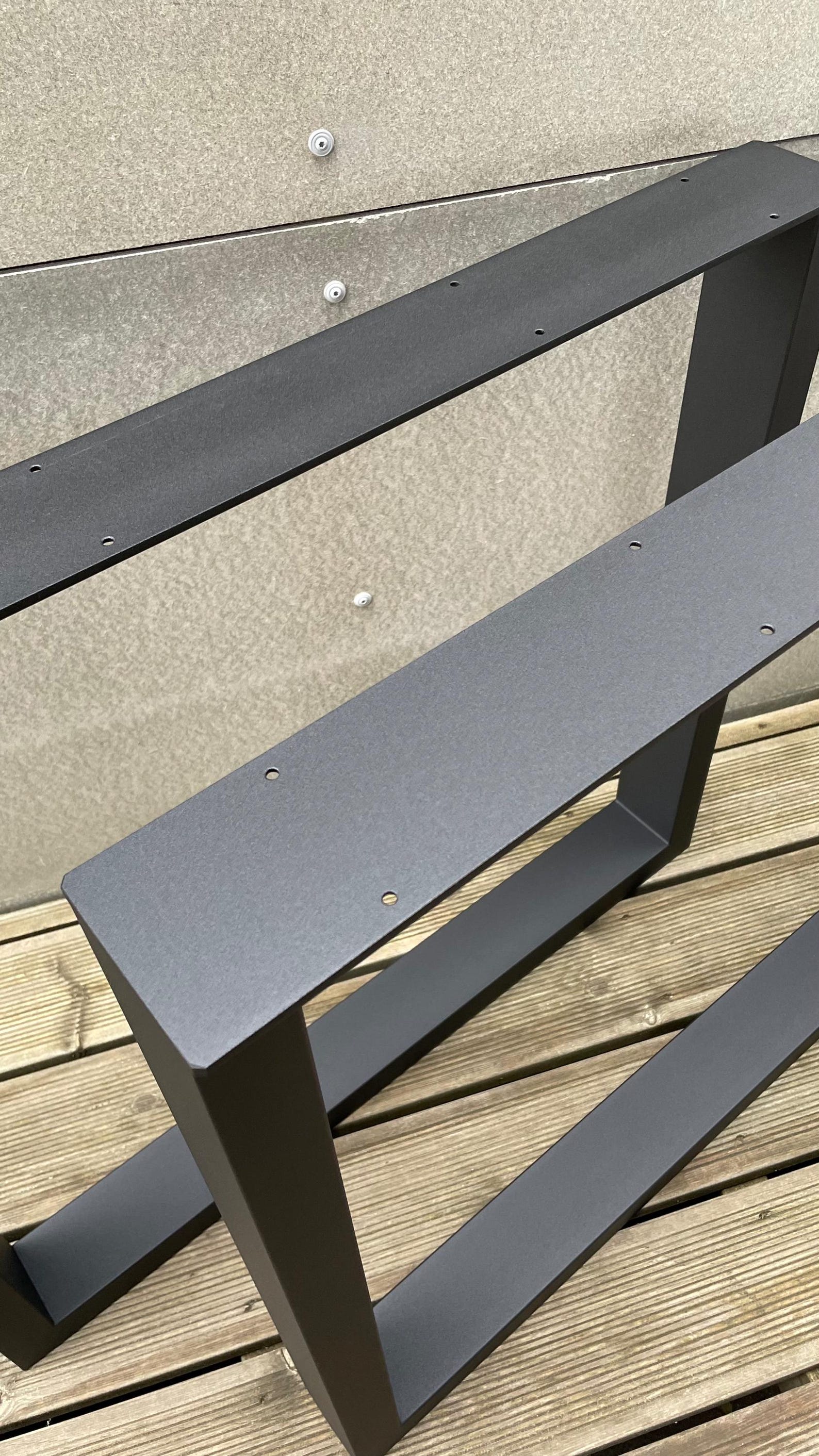 Heavy Duty Metal Table Legs-square | Industrial Dining & Desk Legs ...