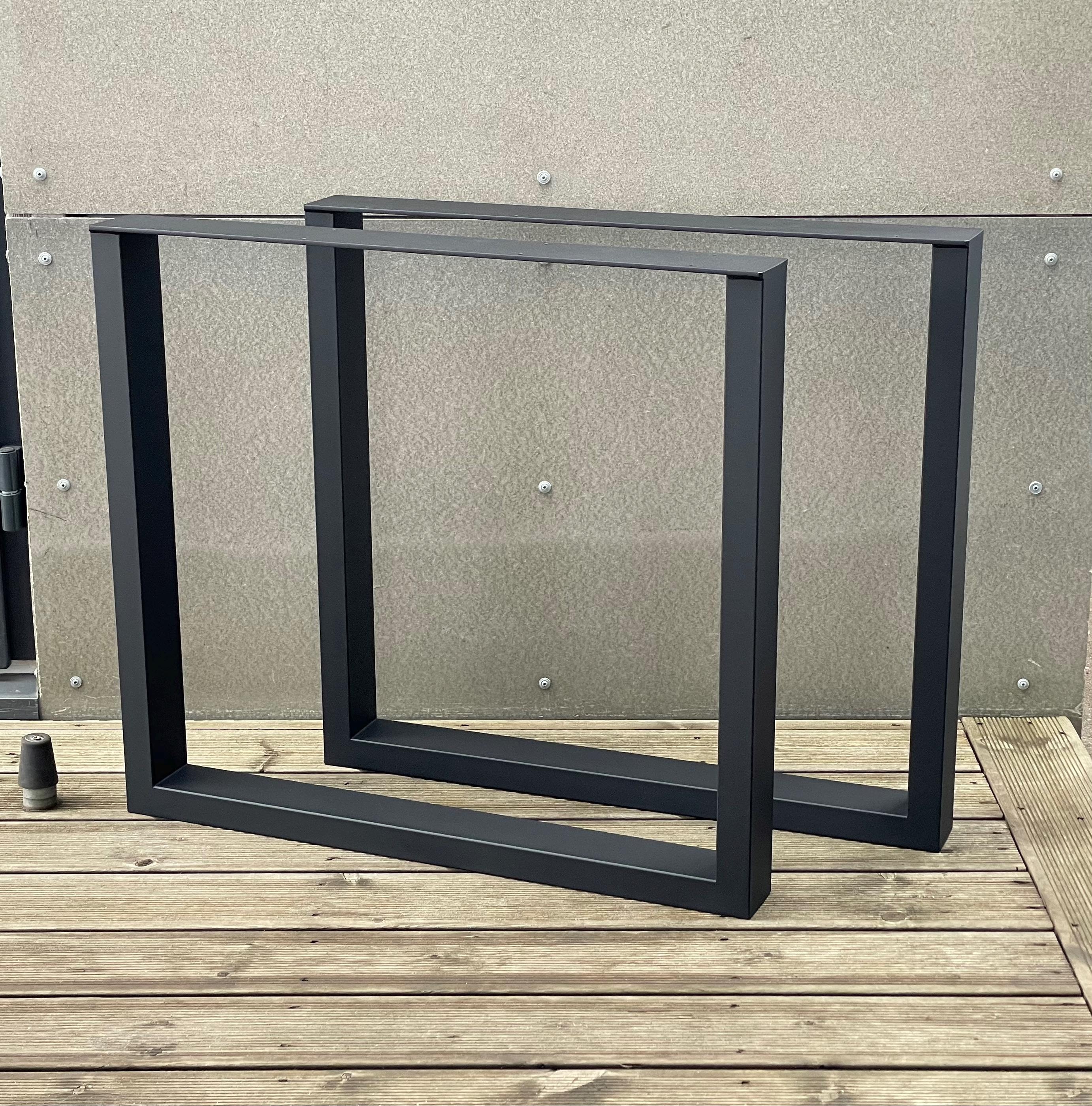 Heavy Duty Metal Table Legs-square | Industrial Dining & Desk Legs ...