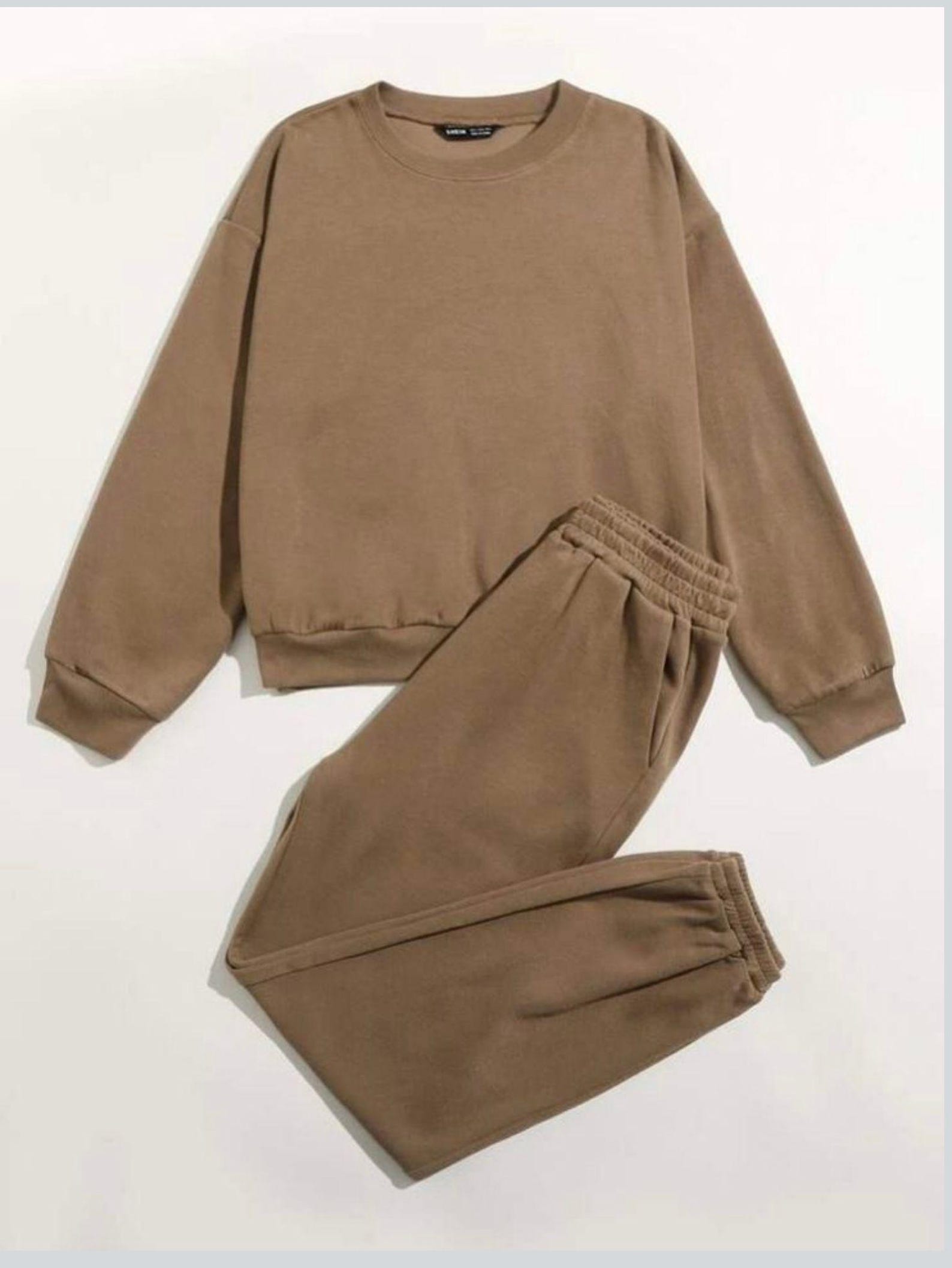 Unisex Tracksuit Set Special Stitching, Cotton Soft Tracksuit Model ...