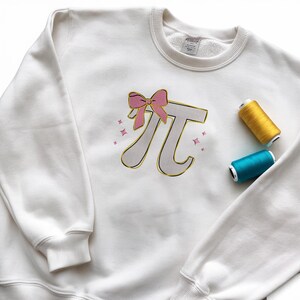 Pink Chinoiserie Pi Day Coquette Embroidery Digital, Teacher Math ...