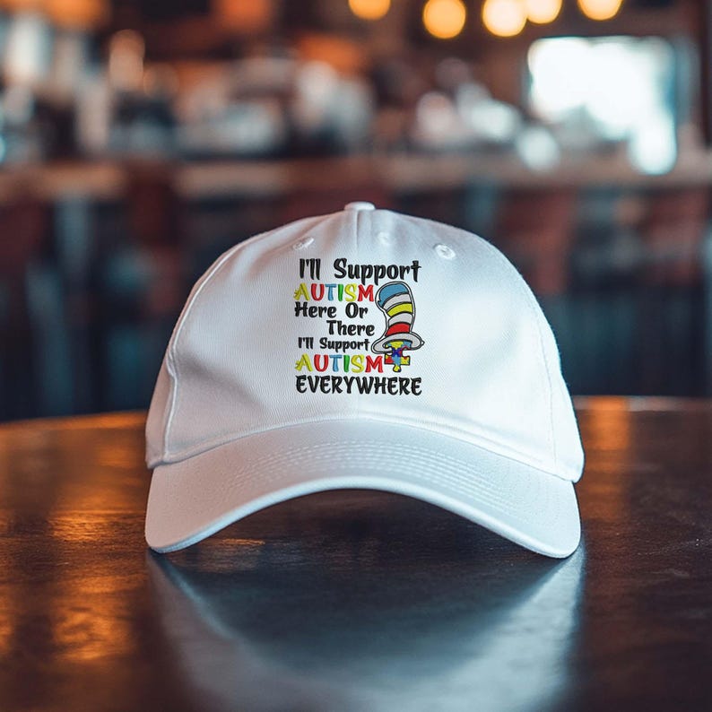 I'll Support Autism Everywhere Embroidery Design, Autism Awareness ...