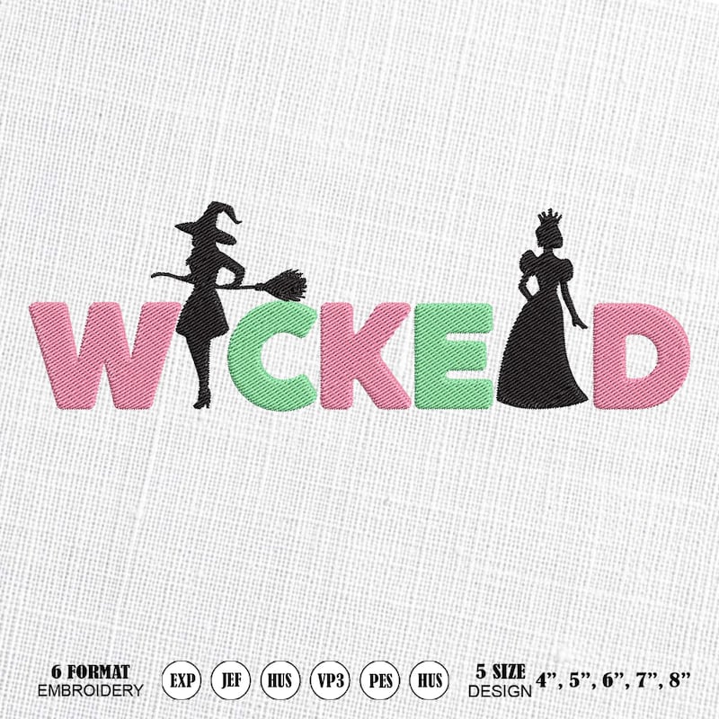 Wicked Embroidery - Etsy