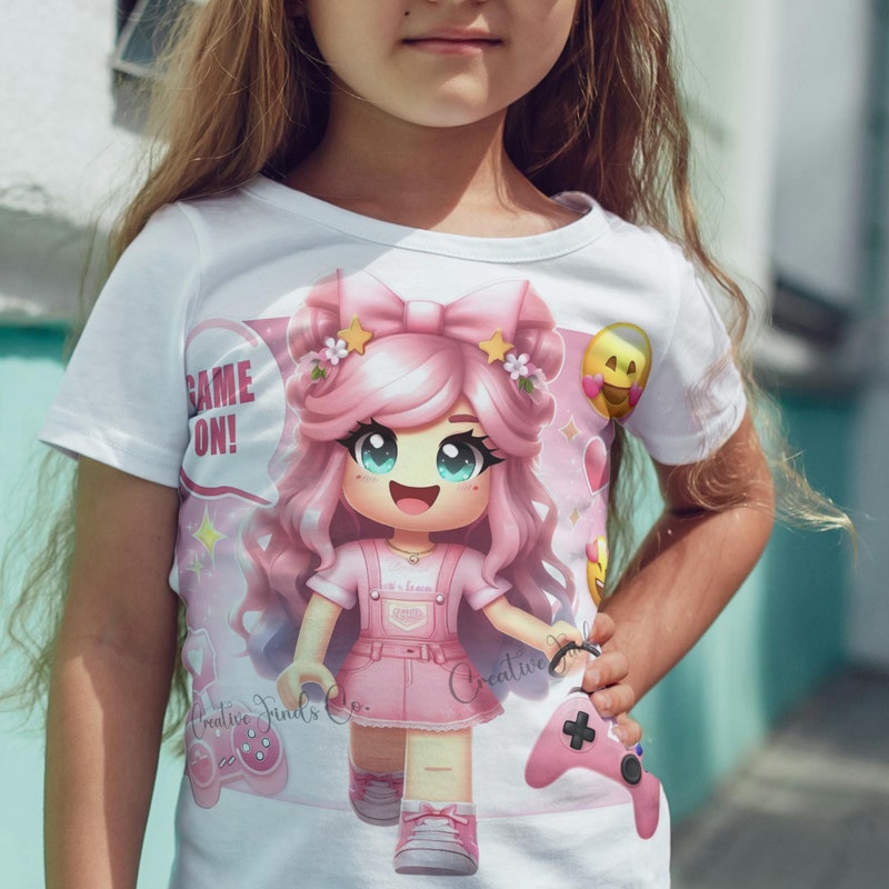 Cute Girls Roblox Shirt - Etsy