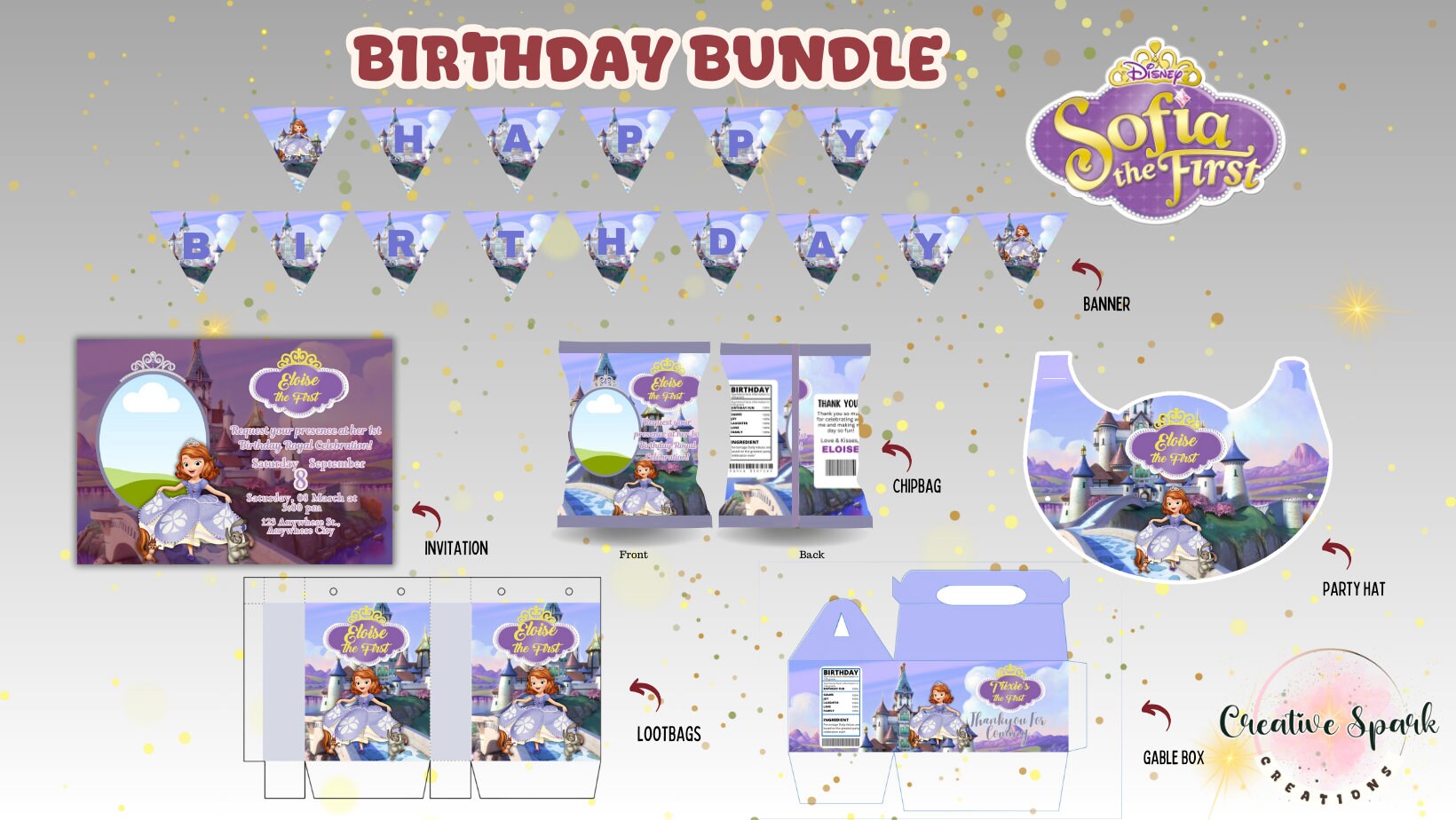 Ultimate Birthday Bundle Templates Editable Canva Templates Birthday ...