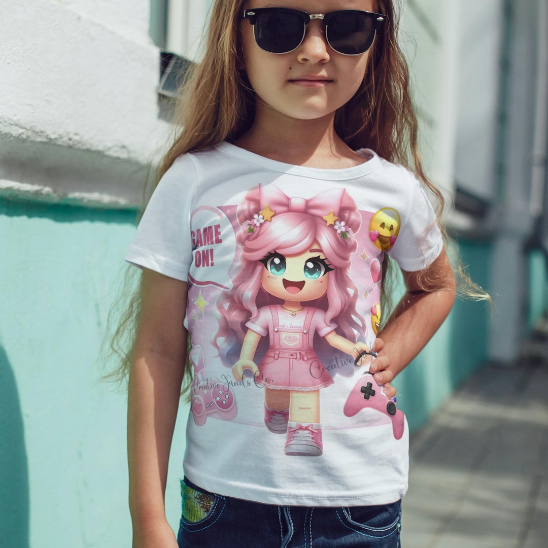 Kawaii Roblox Gamer Girl PNG: Sublimation Design (digital Download) - Etsy