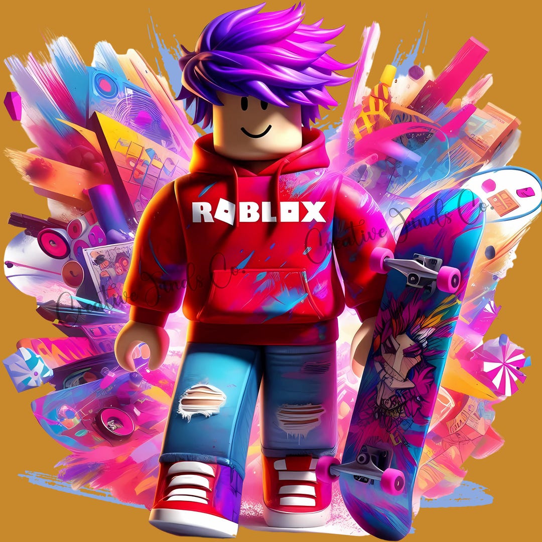 Roblox, Roblox PNG Characters for Boys Shirt, Gamer Png, Anime PNG for ...