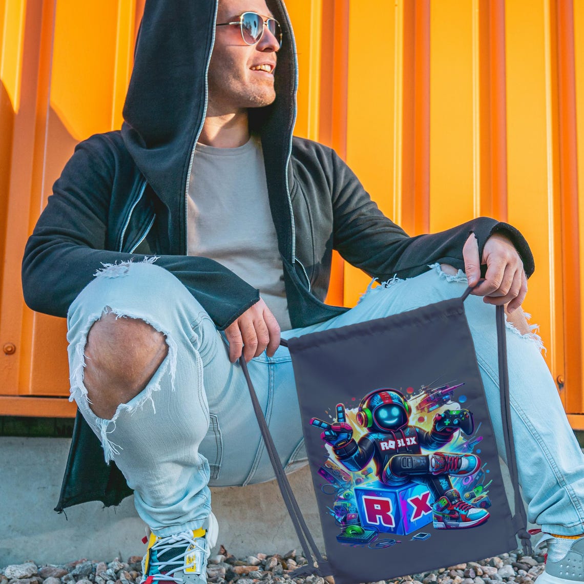 Roblox Gamer PNG | Cool Neon Gamer Boy | Digital Download | Gaming ...