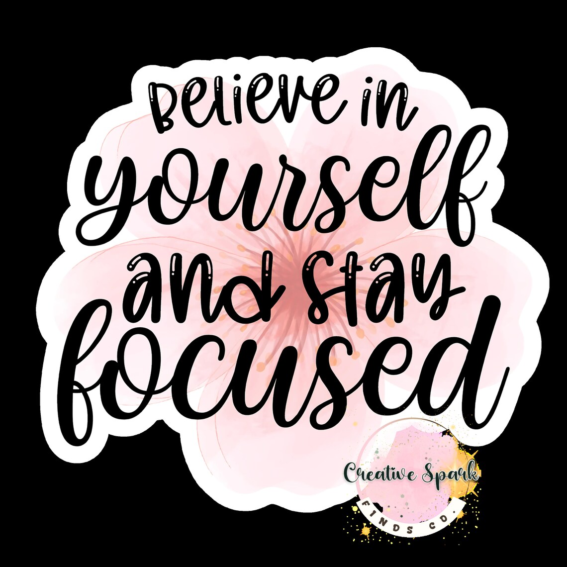 Inspirational and Motivational PNG Sticker Bundle, Inspirational Quotes ...