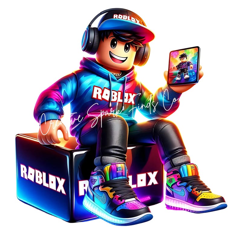 Roblox Gamer PNG : Shirt Designs, Stickers (digital Download) - Etsy