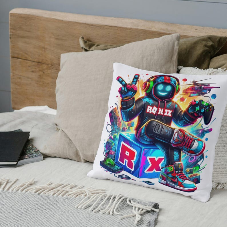Roblox Gamer PNG | Cool Neon Gamer Boy | Digital Download | Gaming ...