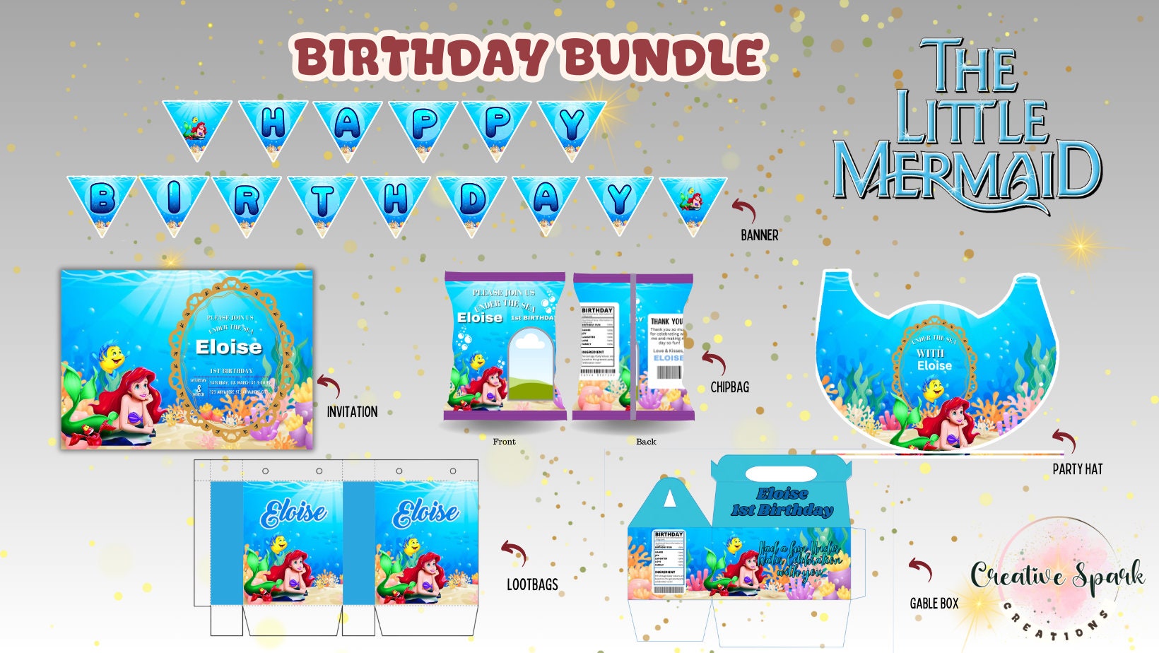 Ultimate Birthday Bundle Templates Editable Canva Templates Birthday ...