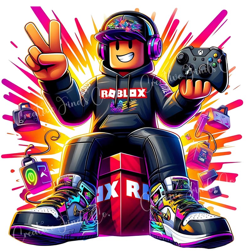 Roblox Characters Png - Etsy