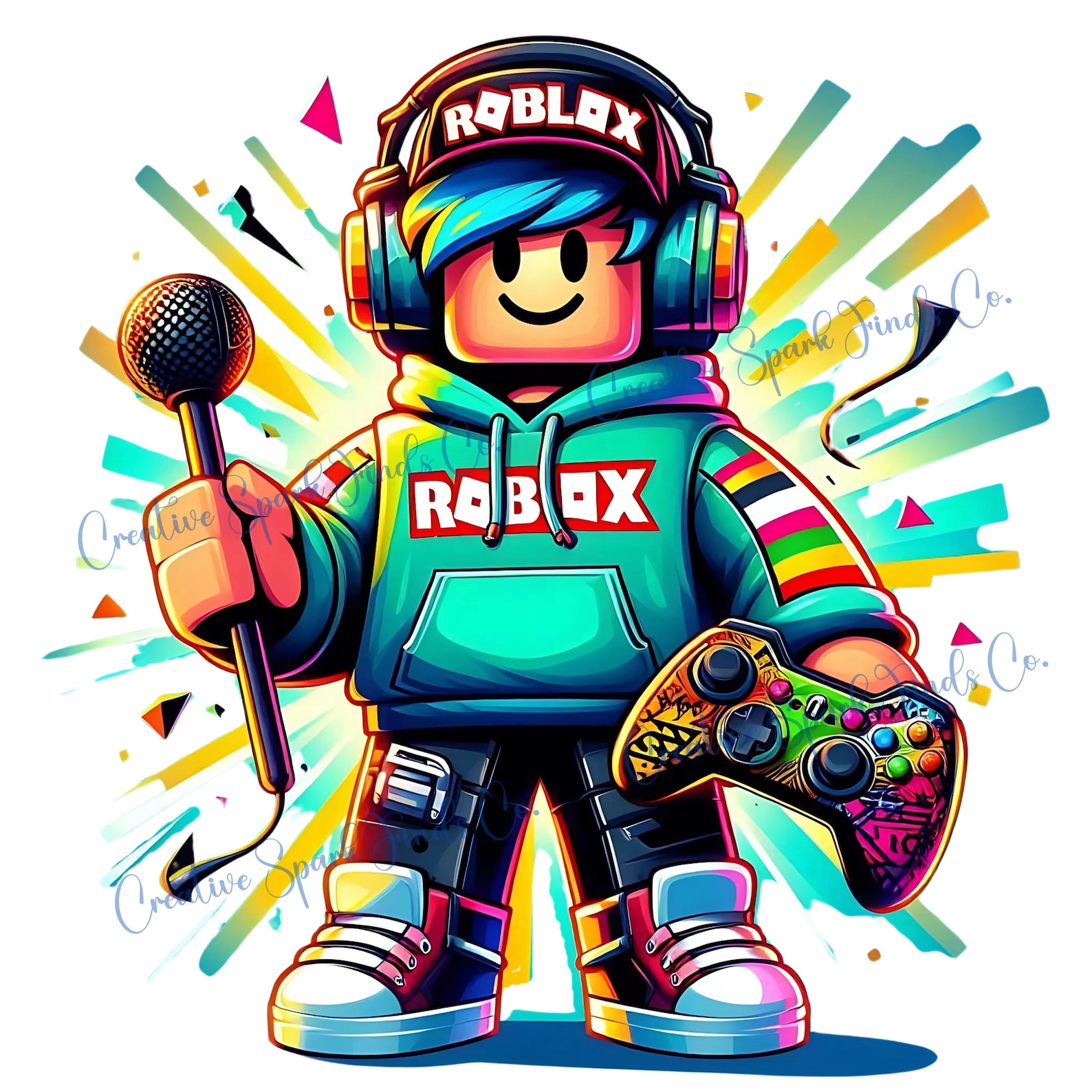 Roblox Gamer PNG: Boy's Shirt Design, Stickers (digital Download) - Etsy