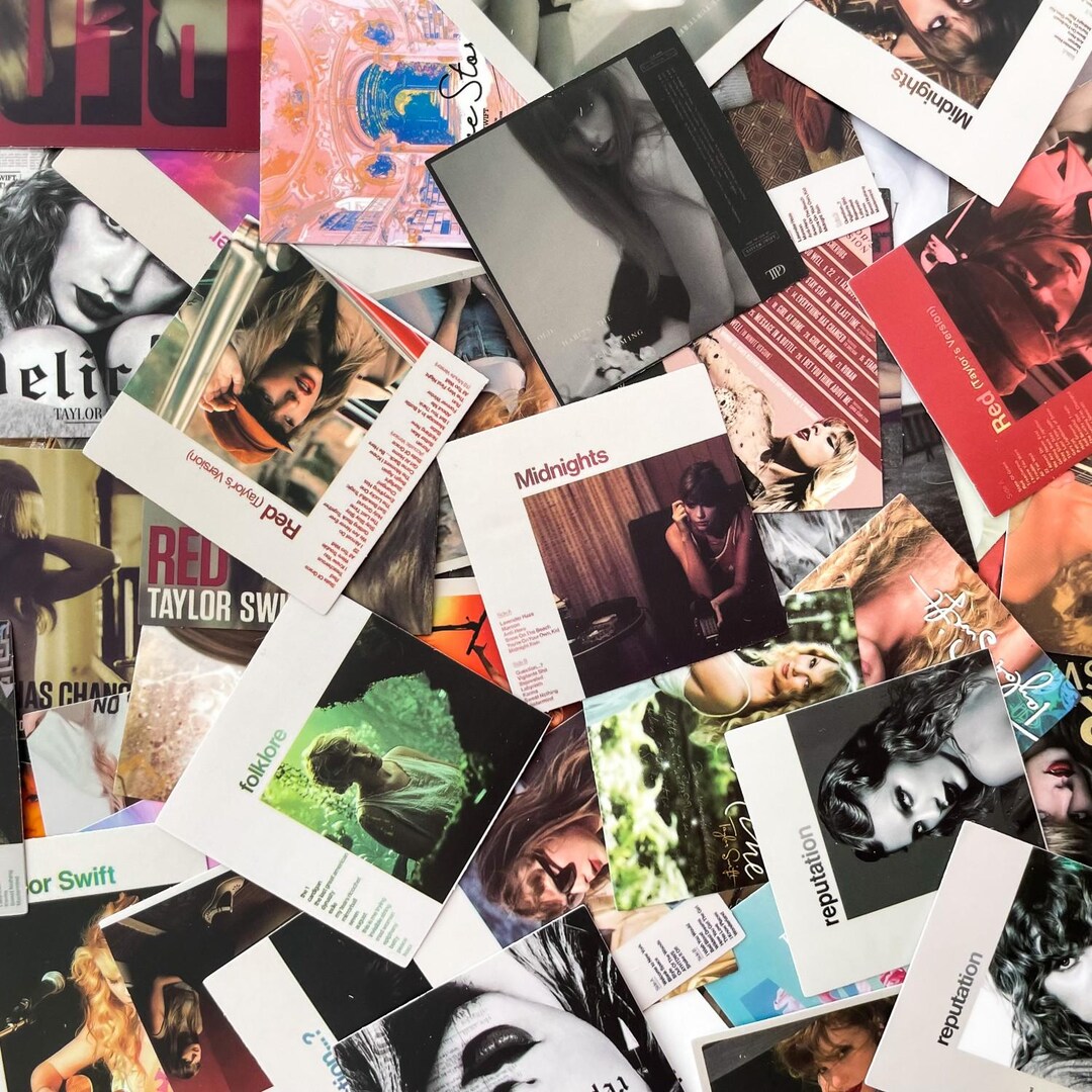 100 Random Taylor Album Stickers, Taylor Stickers, Stickers for Fans ...
