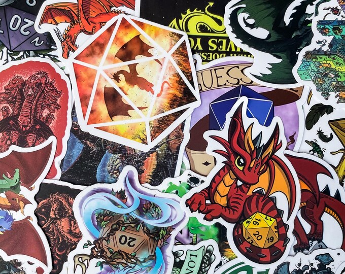 Dnd Class Bird Stickers / Dnd5e Sticker / Pathfinder Sticker / TTRPG ...