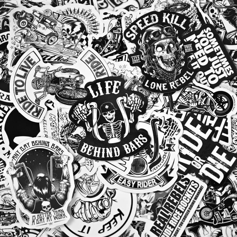 Harley Davidson Decals and Stickers - Etsy